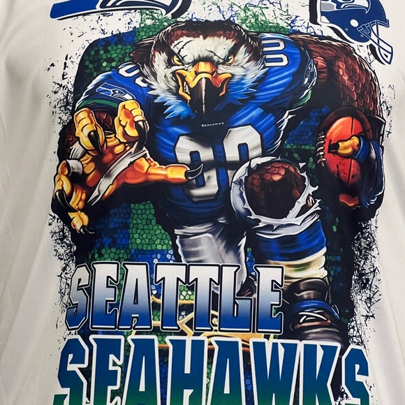 ALO Yoga | Shirts | Custom Seattle Seahawk Tshirt | Poshmark